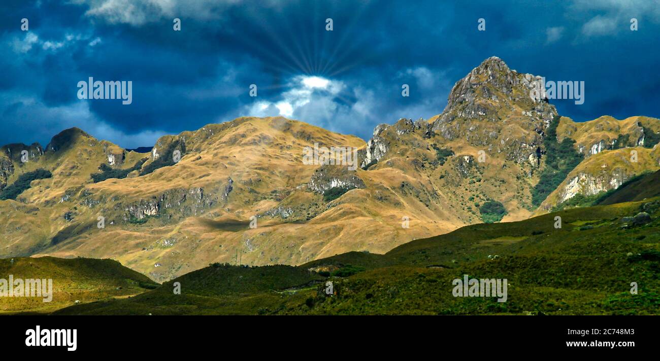 El cajas national park hi-res stock photography and images - Alamy