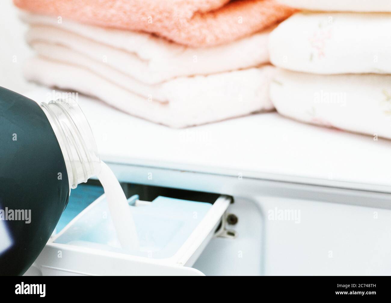 Open detergent compartment hi-res stock photography and images - Alamy