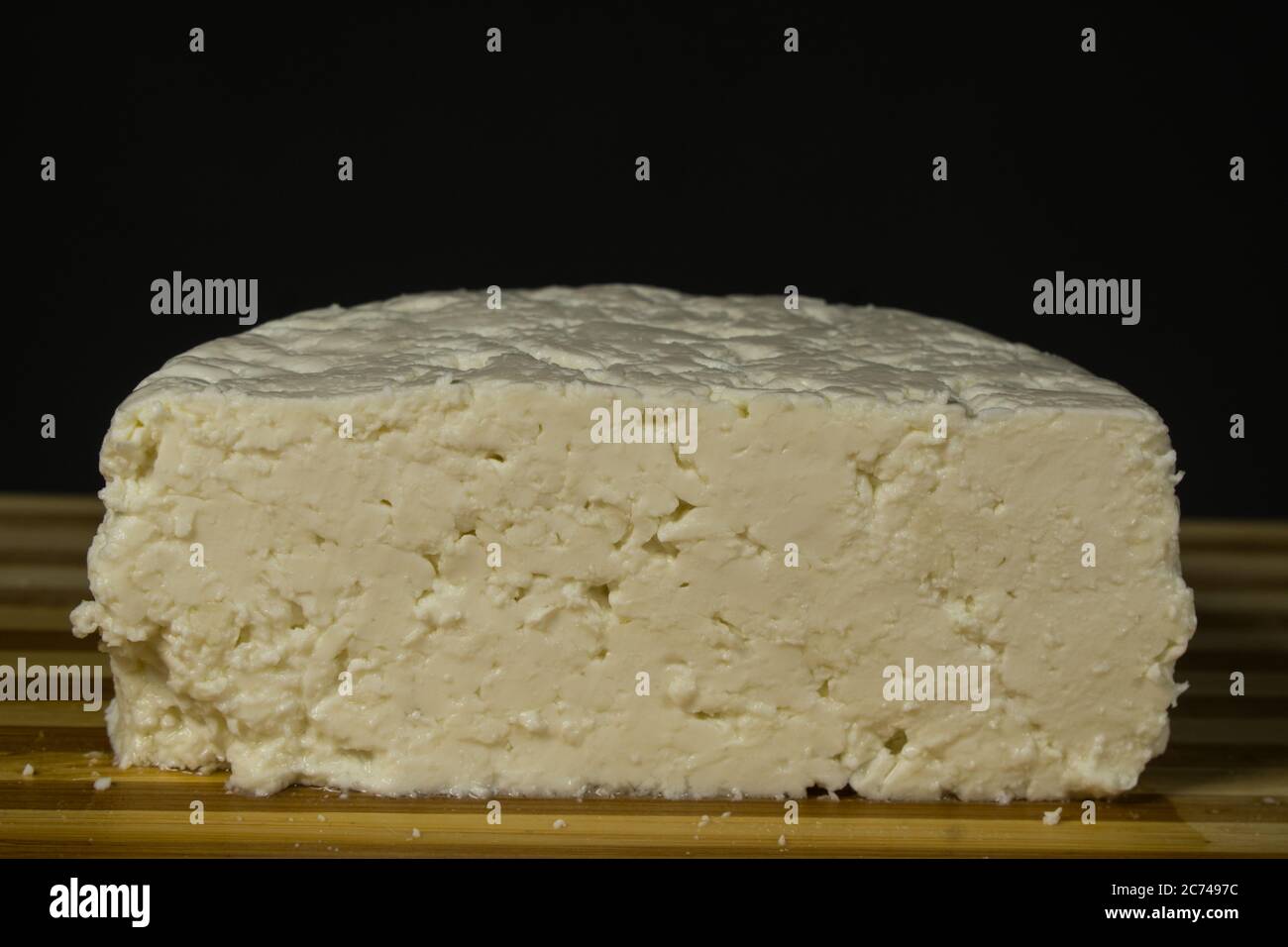 Italian soft cheese made from cow's milk Stock Photo - Alamy