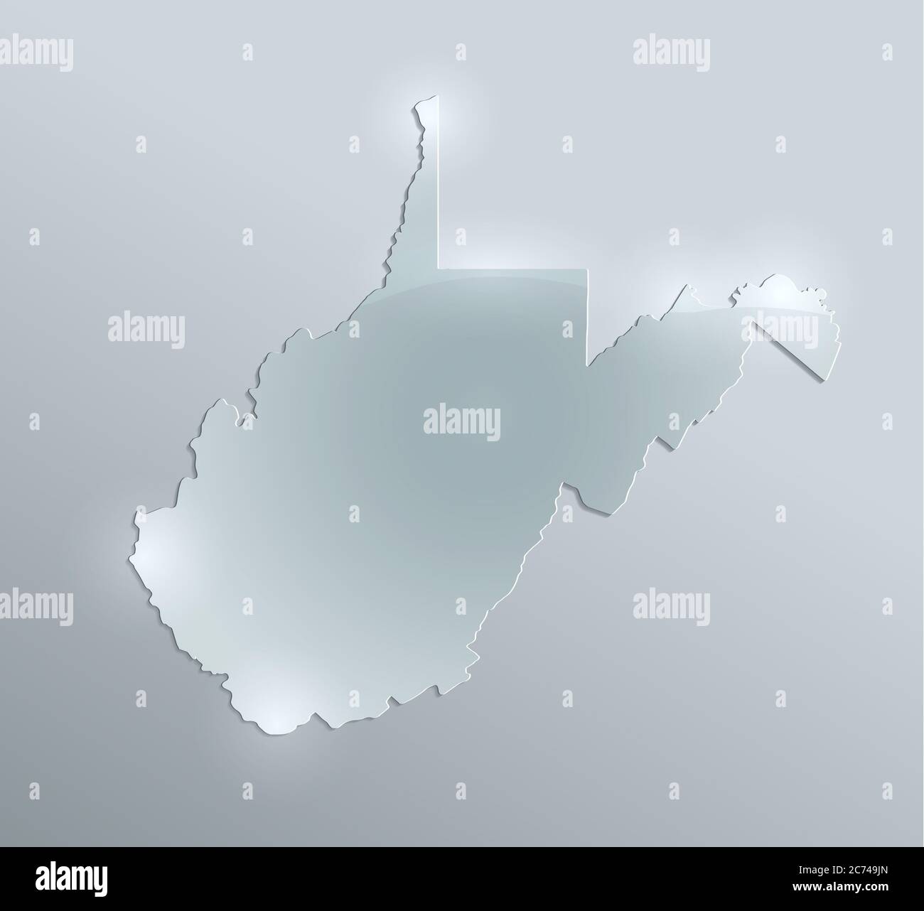 Map of west point virginia hi-res stock photography and images - Alamy