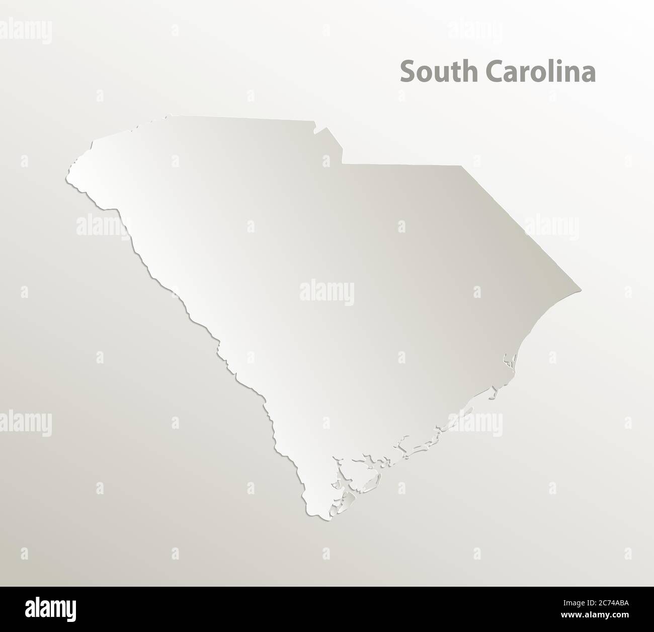South carolina county map vector vectors hi-res stock photography and ...