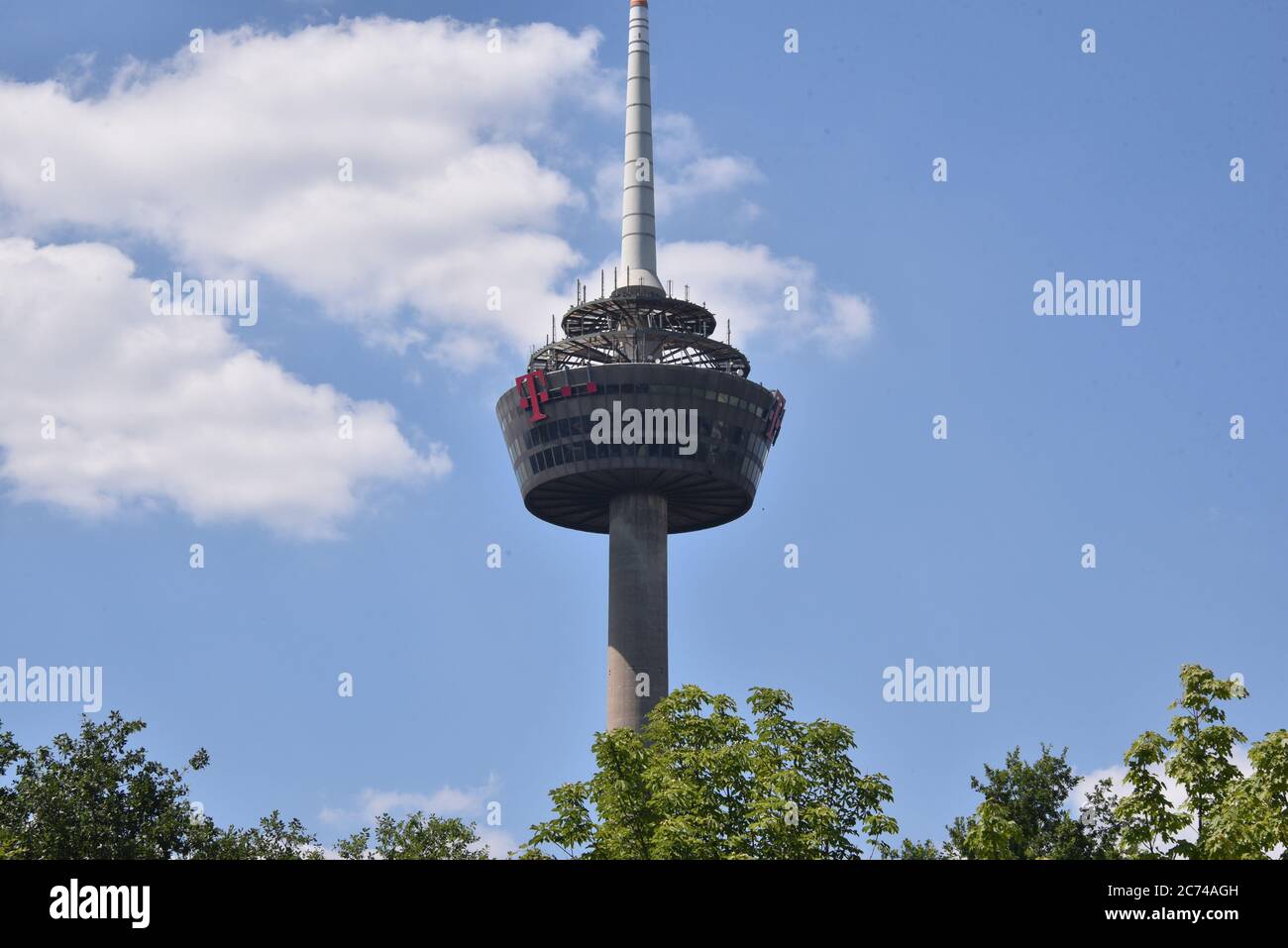 The colonius the cologne telecommunications tower cologne hi-res stock ...