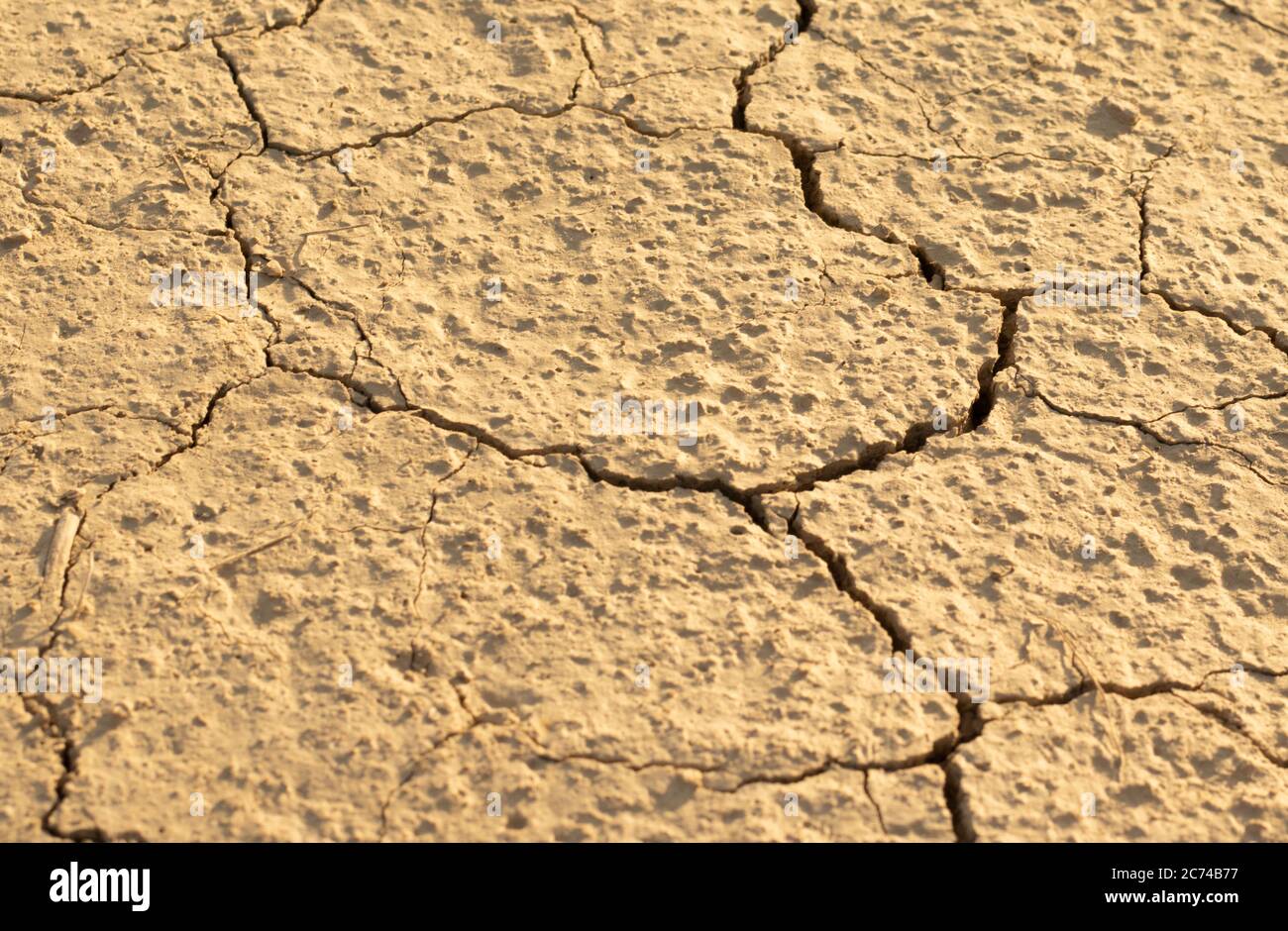 Drought and climate change. Dry soil texture on the ground Stock Photo ...