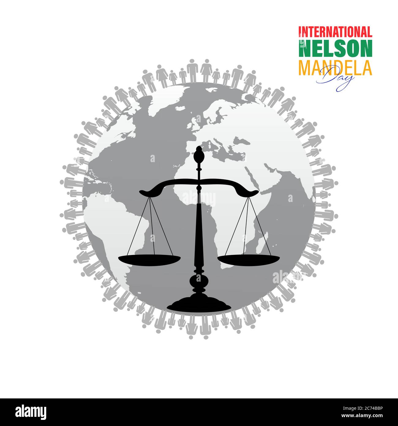 Nelson Mandela International Day. South African- political leader, and ...