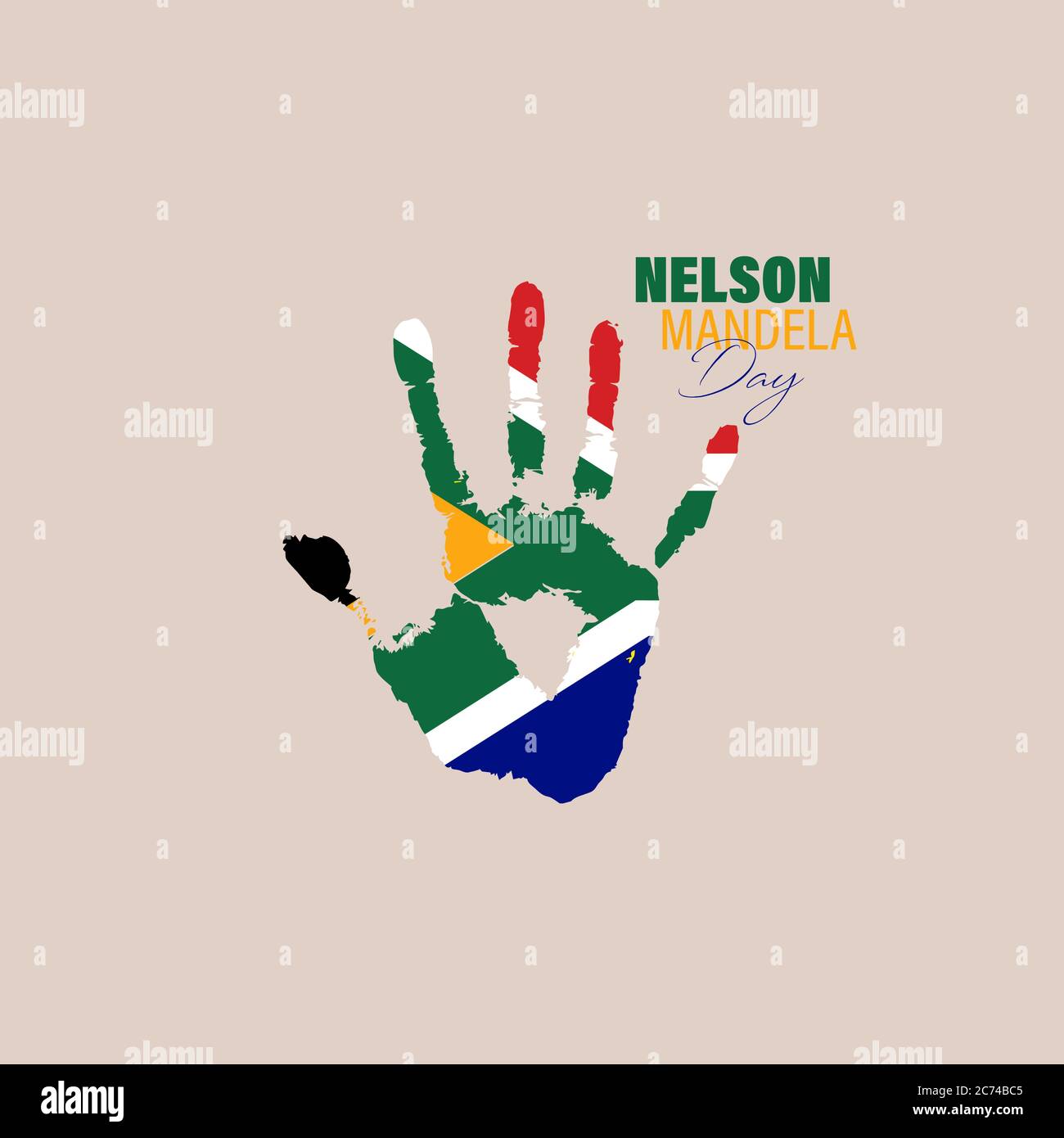 Nelson Mandela International Day. South African- political leader, and ...
