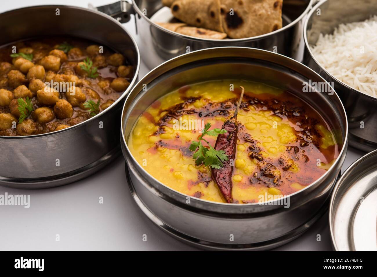 Chawal chole hi-res stock photography and images - Alamy