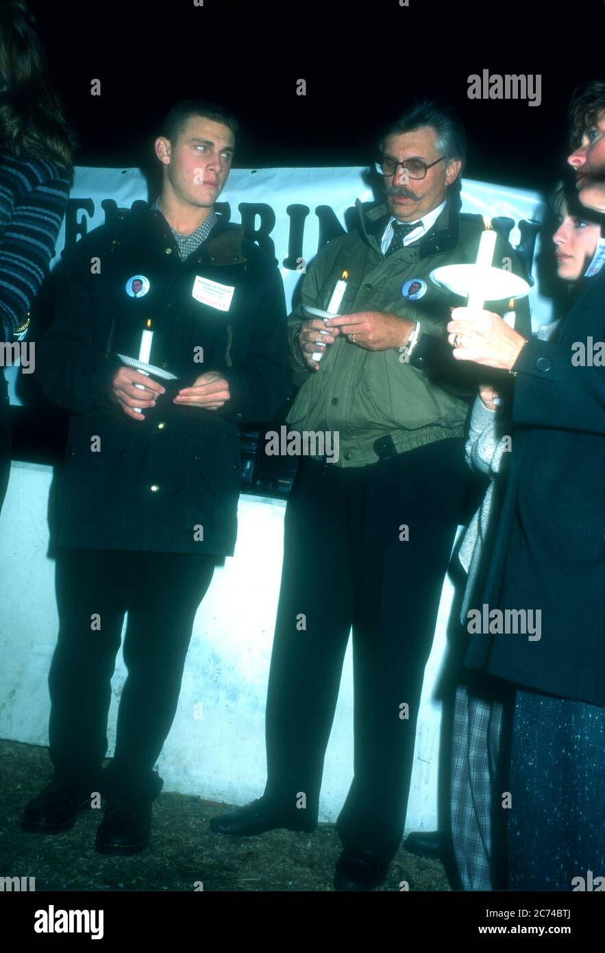 Los Angeles, California, USA 19th December 1995 Ron Goldman's family ...