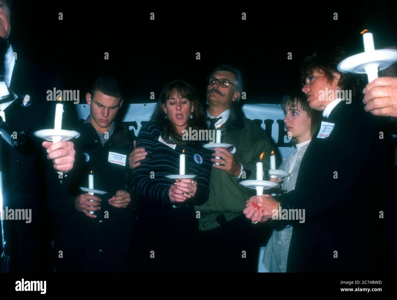 Los Angeles, California, USA 19th December 1995 Ron Goldman's family ...