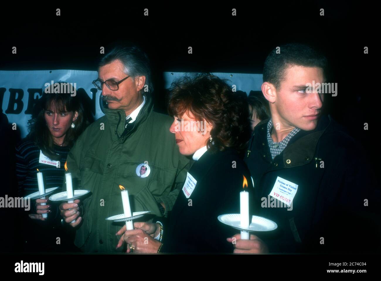 Los Angeles, California, USA 19th December 1995 Ron Goldman's family ...