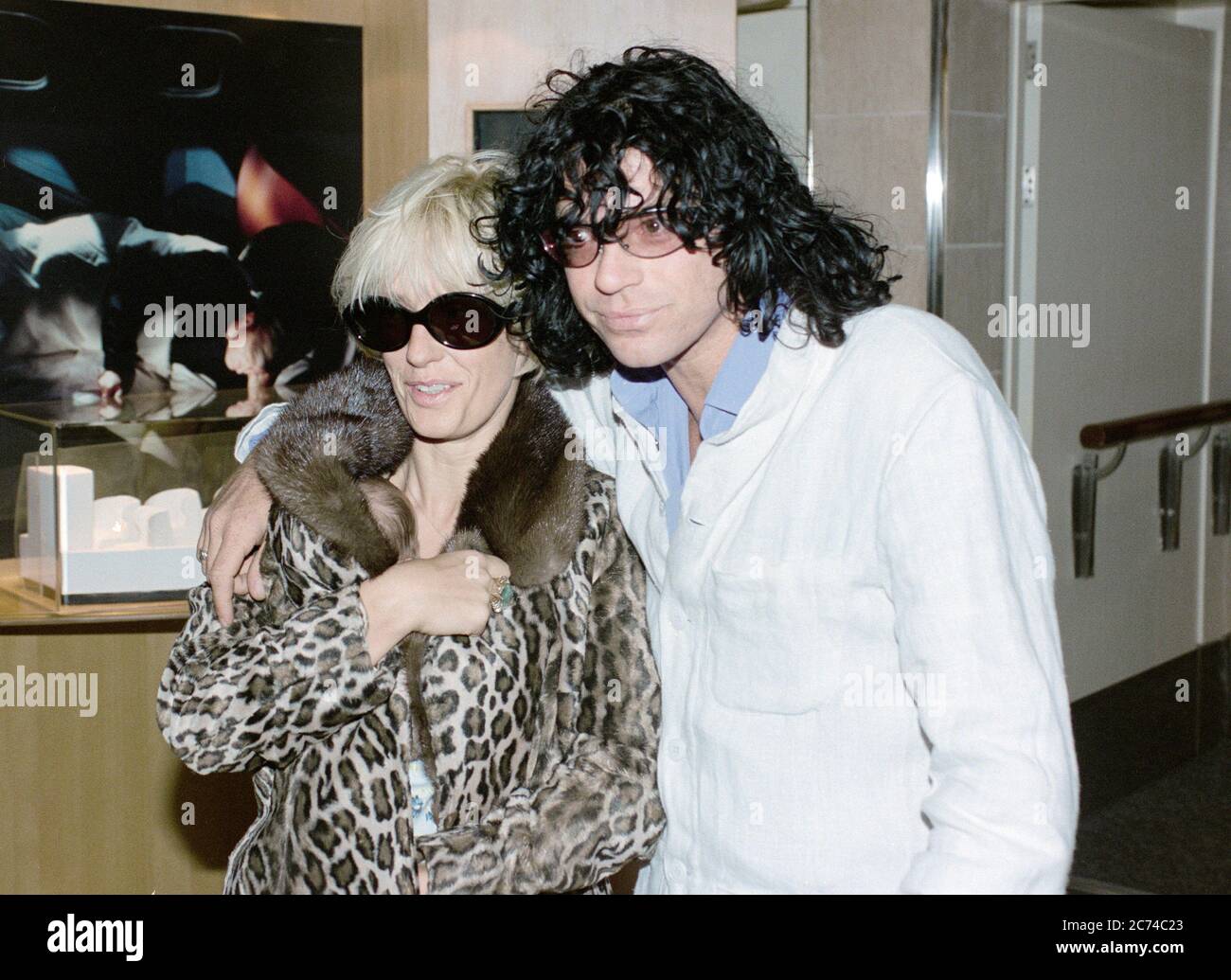 Television Paula Yates and Australian musician Michael Hutchence and ...