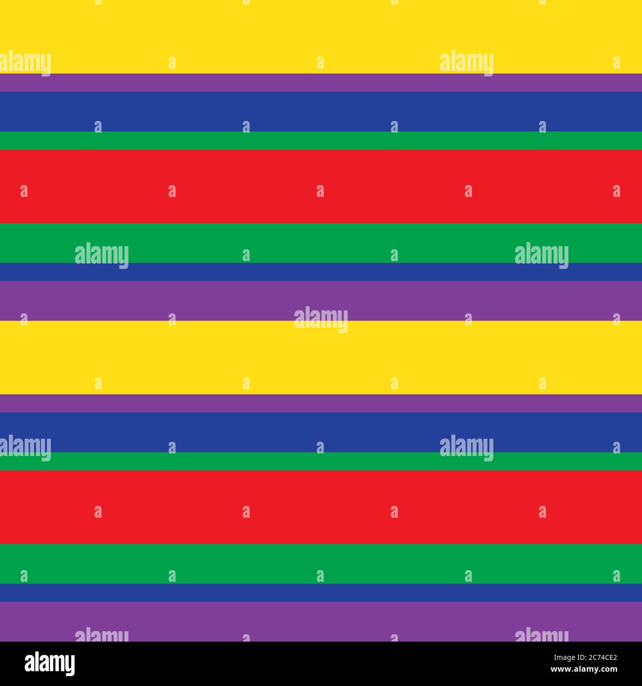 Rainbow Horizontal striped seamless pattern background suitable for ...
