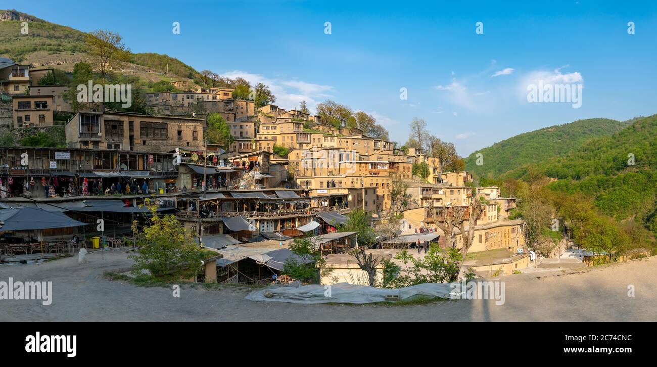 Masuleh, Iran - May 2019: Houses in traditional village of Masuleh in ...