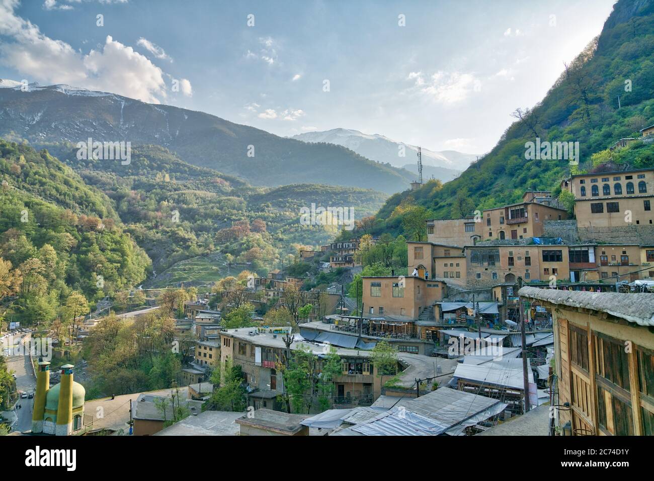 Masuleh, Iran - May 2019: Houses in traditional village of Masuleh in ...