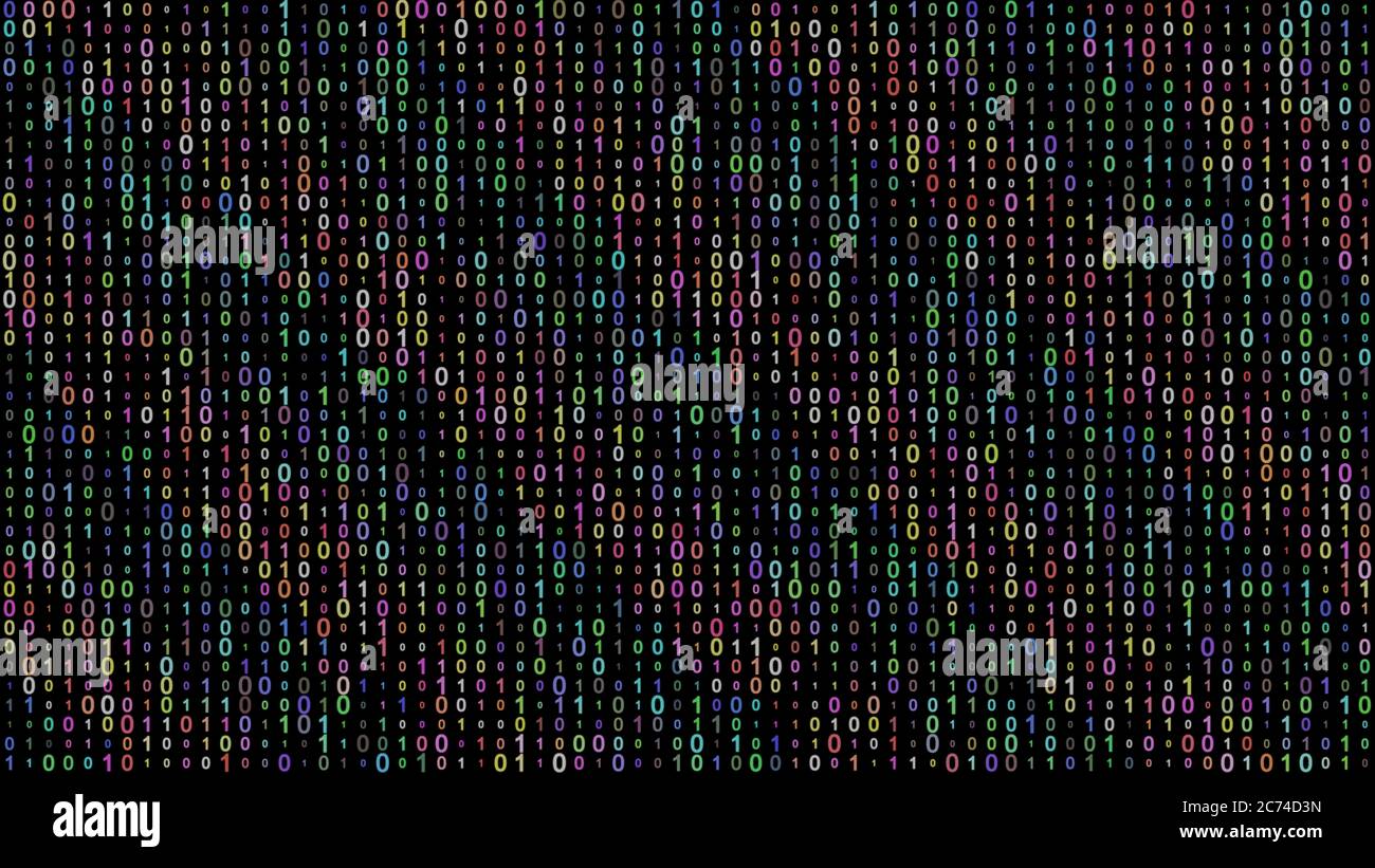 background with two binary digits abstract texture Stock Photo - Alamy