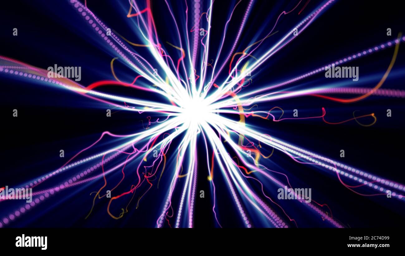electric light ray color plasma abstract background Stock Photo - Alamy