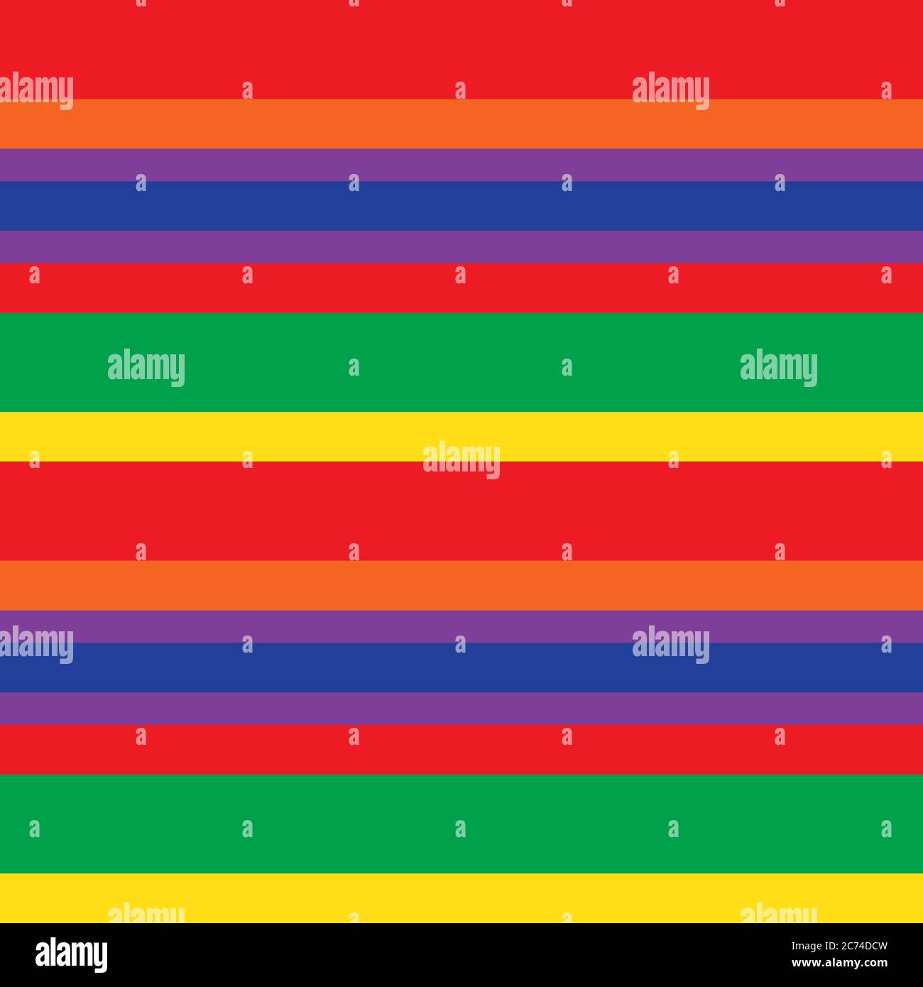 Rainbow Horizontal striped seamless pattern background suitable for ...