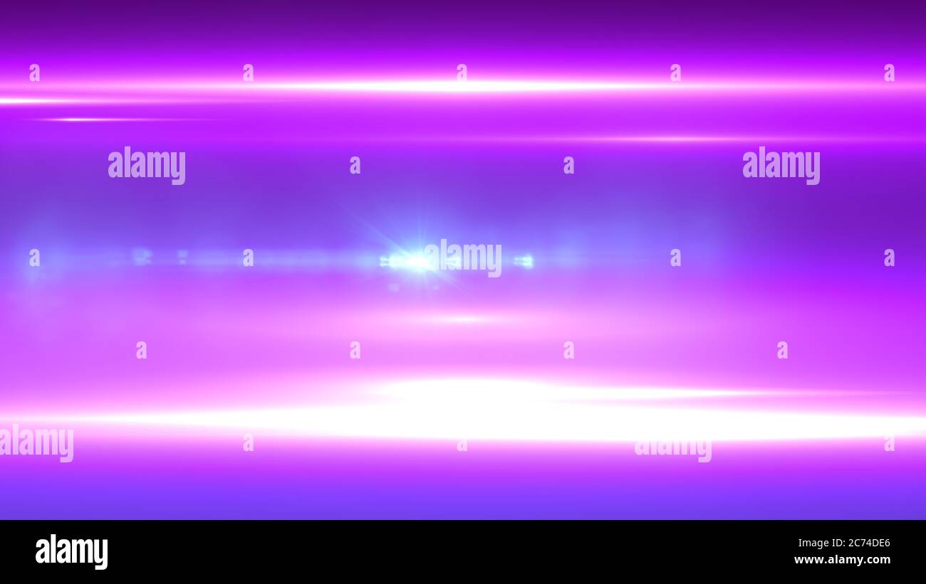 Digital lens light flare in space, 3d render Stock Photo - Alamy