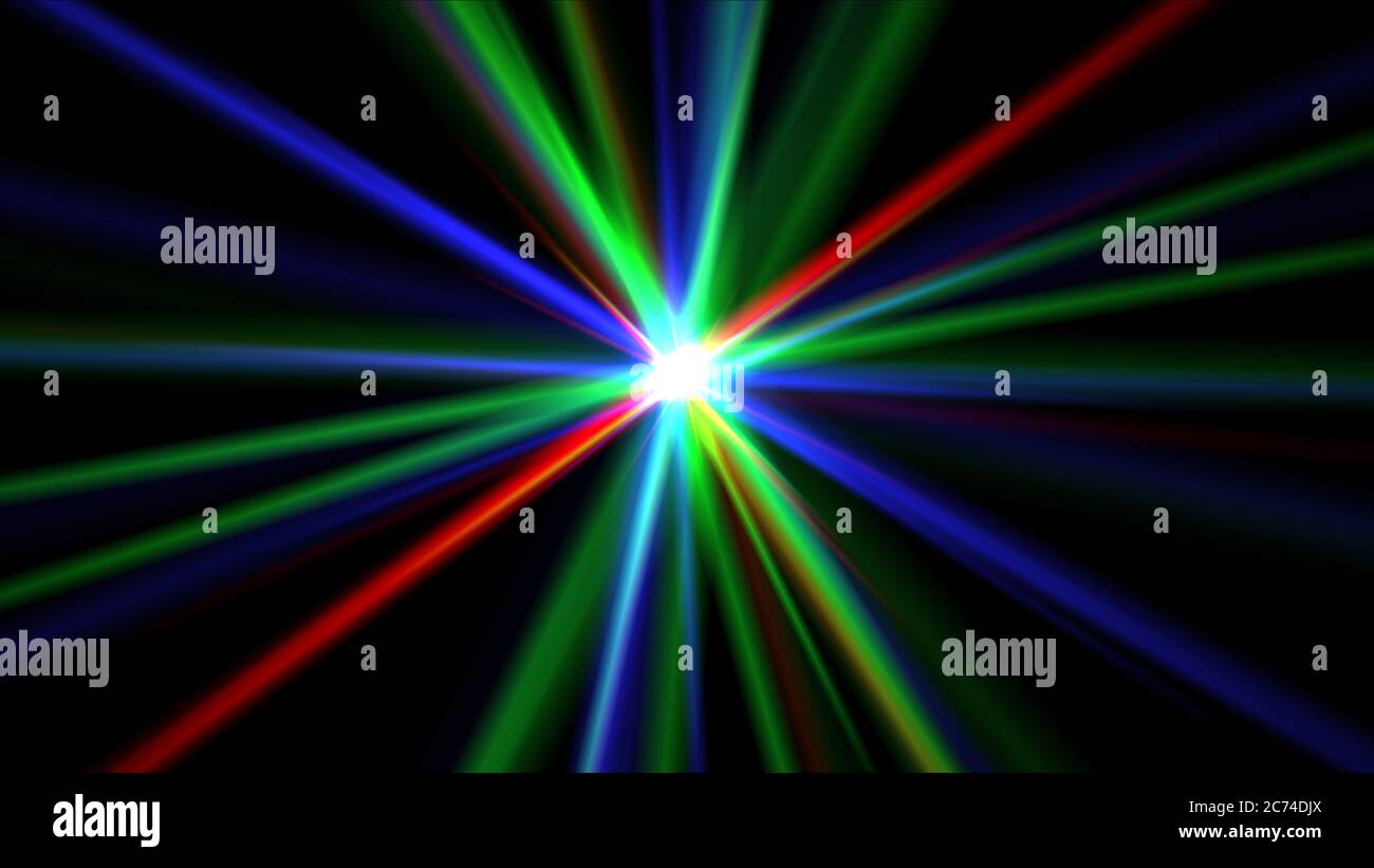 light effect abstract star burst flash laser beam ray illustration ...