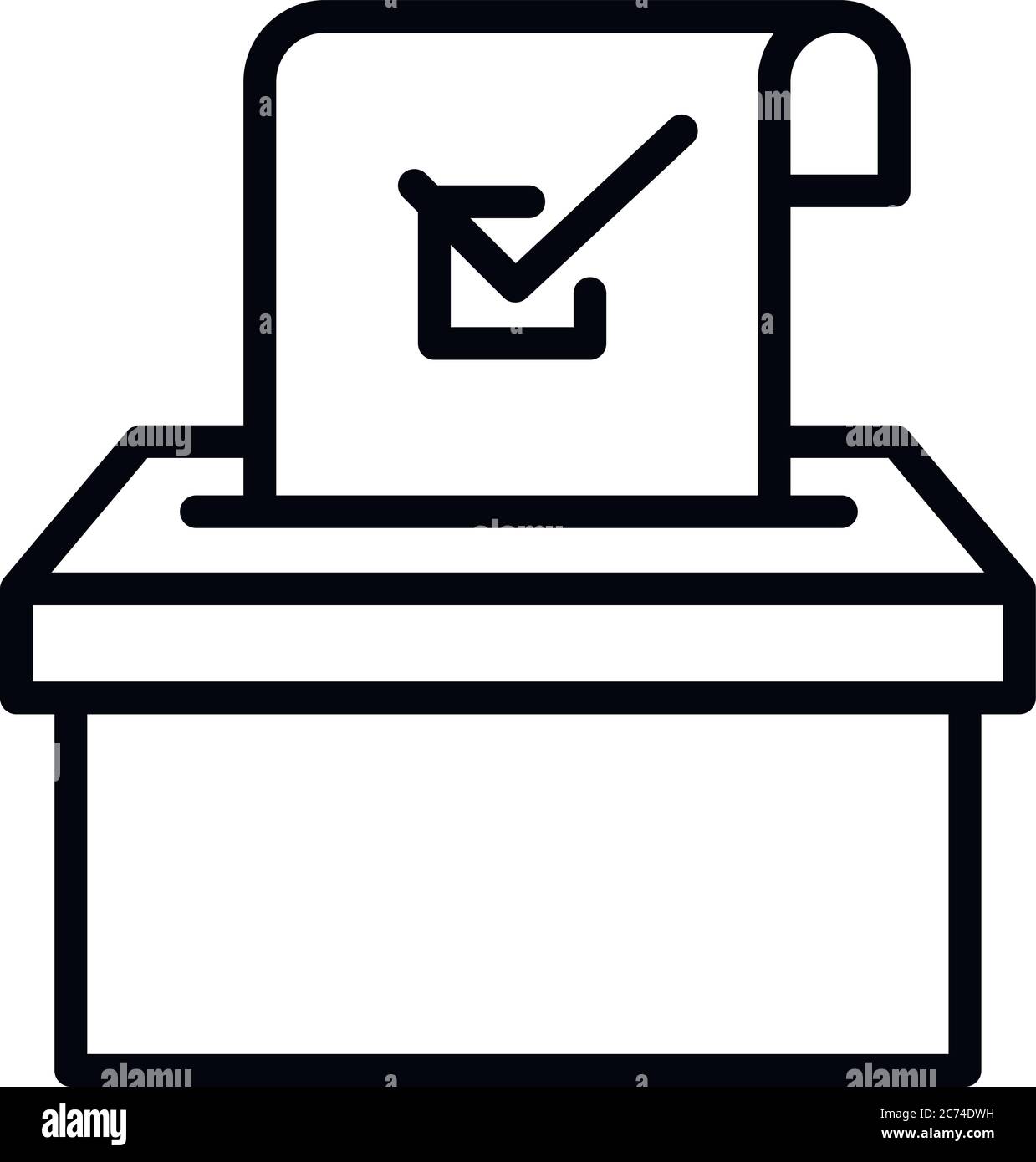 Vote Ballot Icon