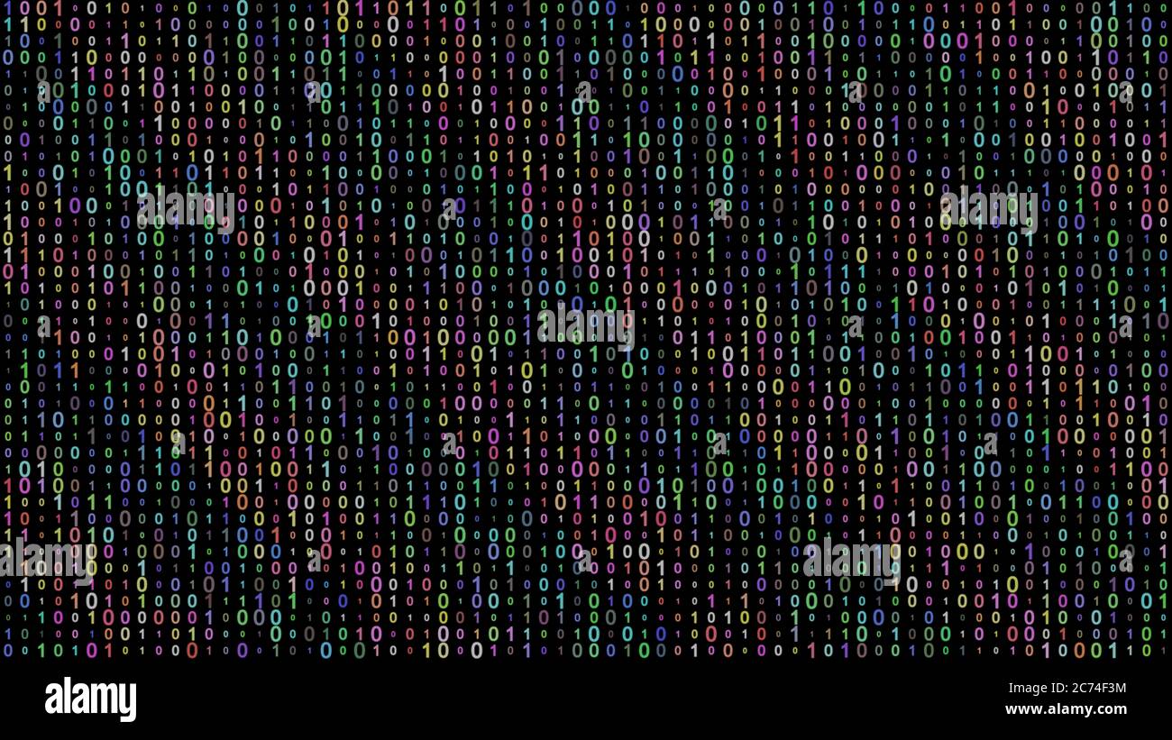 background with two binary digits abstract texture Stock Photo - Alamy