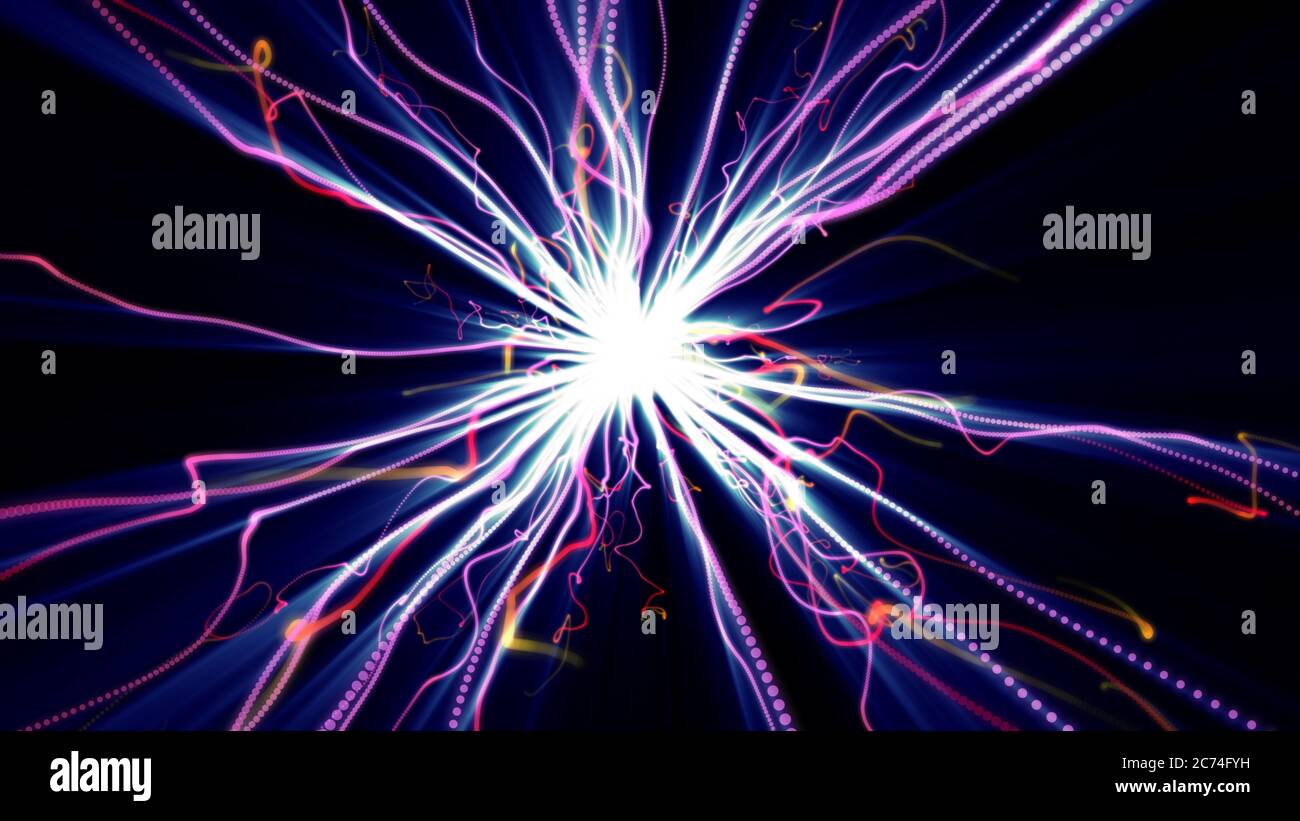 electric light ray color plasma abstract background Stock Photo - Alamy