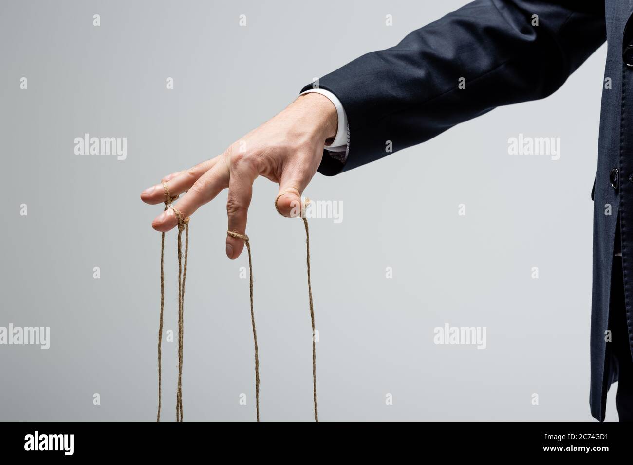 Hand With Strings And Control High Resolution Stock Photography and ...