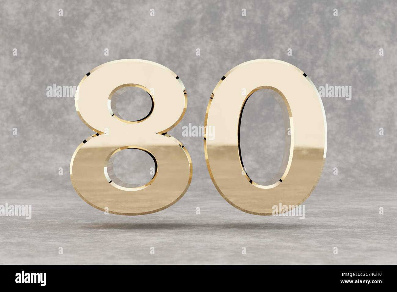 Number 80 High Resolution Stock Photography and Images - Alamy