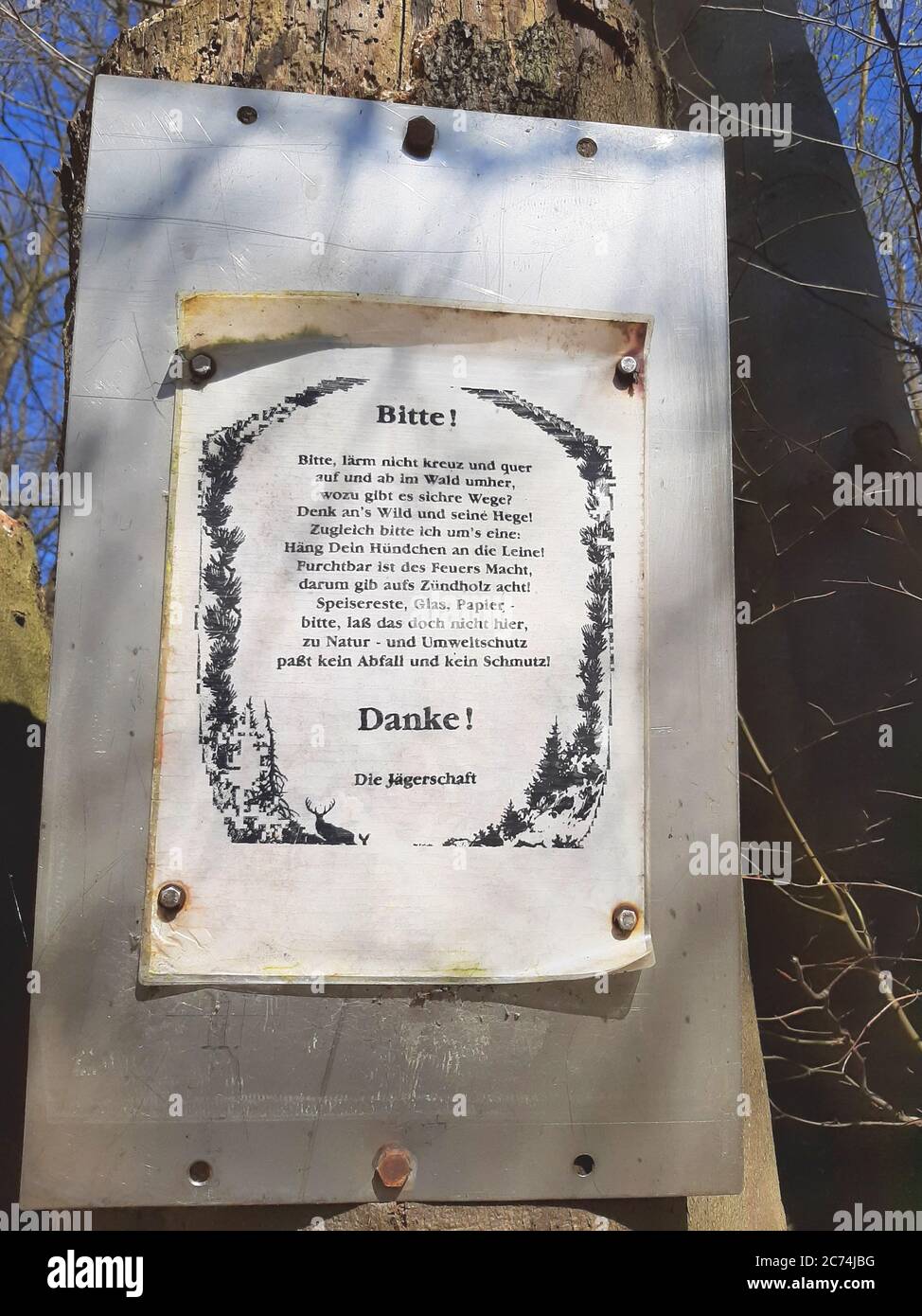 Forest rules hi-res stock photography and images - Alamy