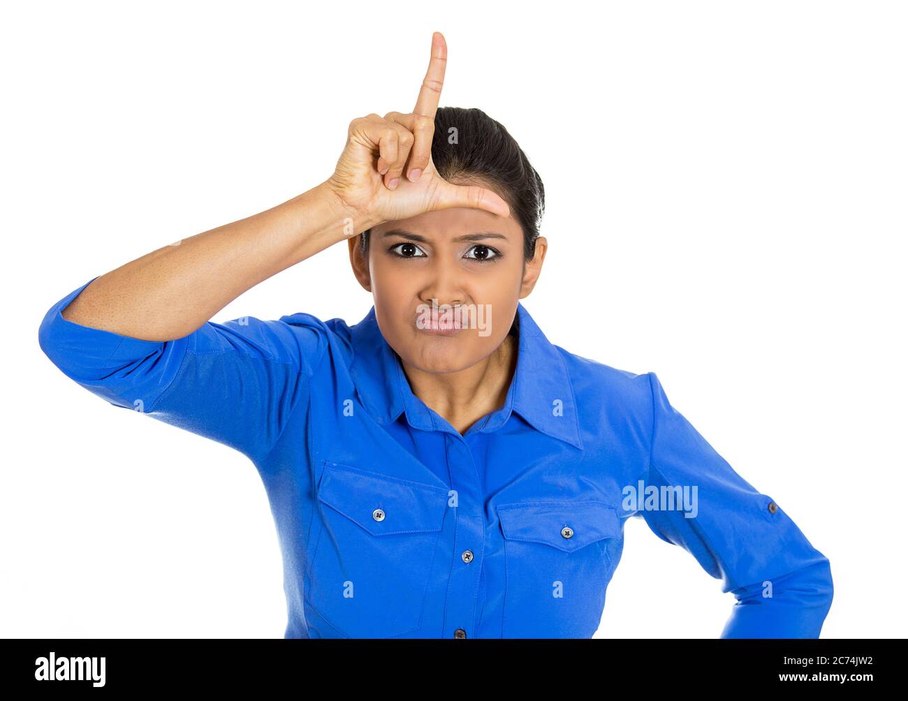 Girl with attitude hi-res stock photography and images - Alamy