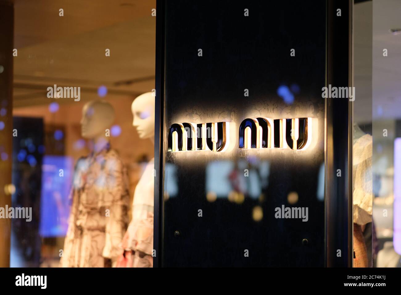 Miu miu logo hi-res stock photography and images - Alamy