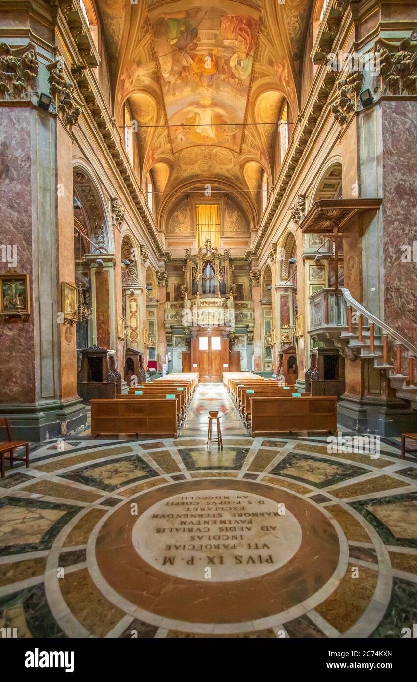 Saint displays cross hi-res stock photography and images - Alamy