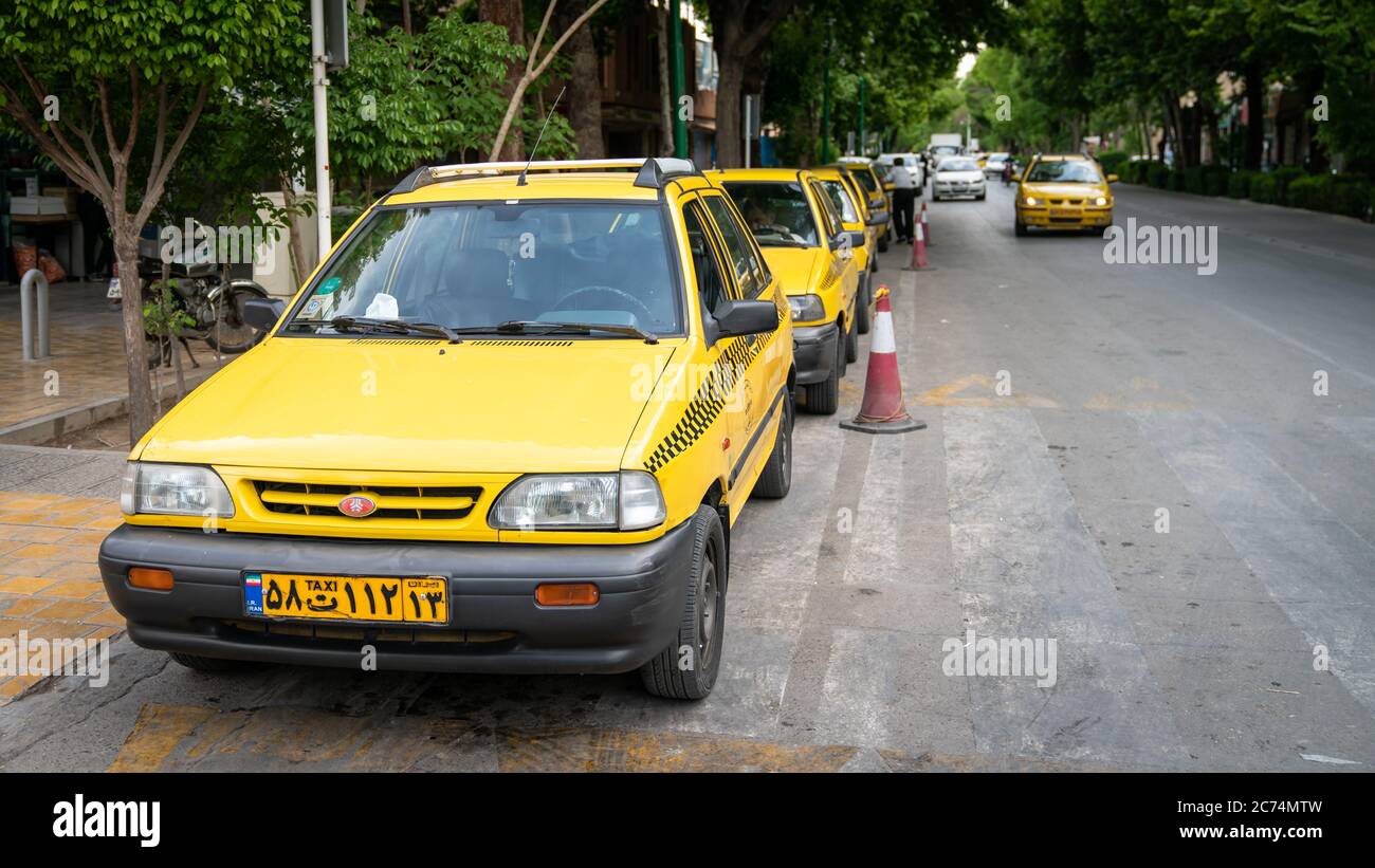 Iran iranian taxi hi-res stock photography and images - Alamy