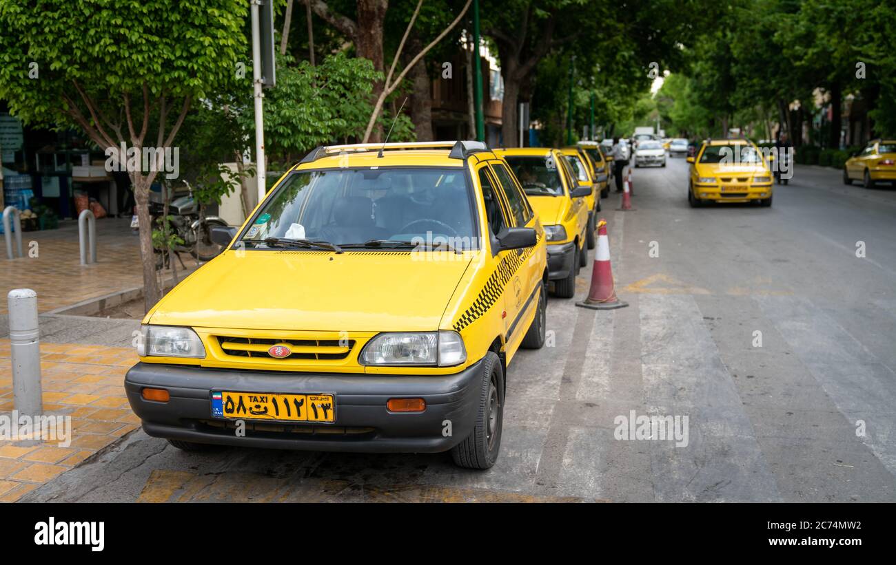 Iranian taxi cab driver hi-res stock photography and images - Alamy