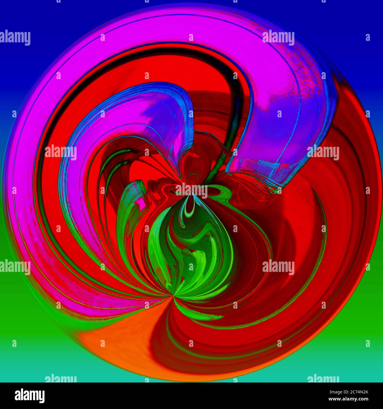 Coloured orb/colored orb Stock Photo - Alamy
