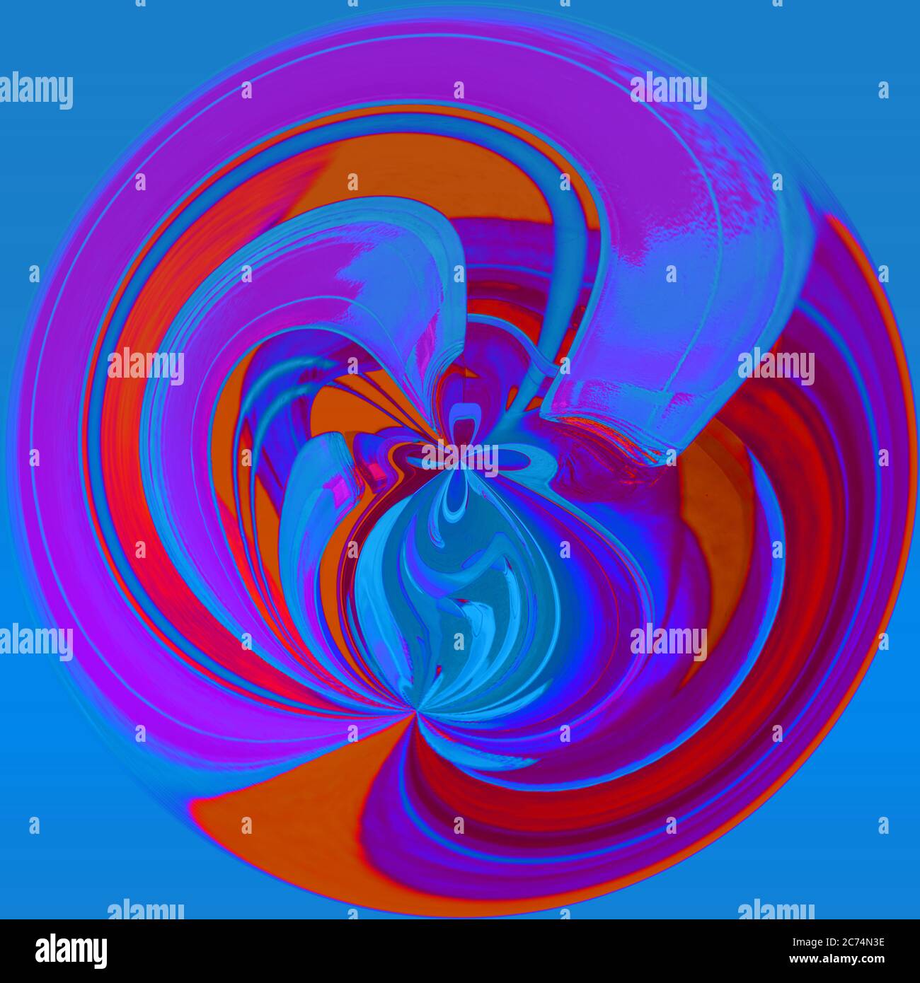 Coloured orb/colored orb Stock Photo - Alamy