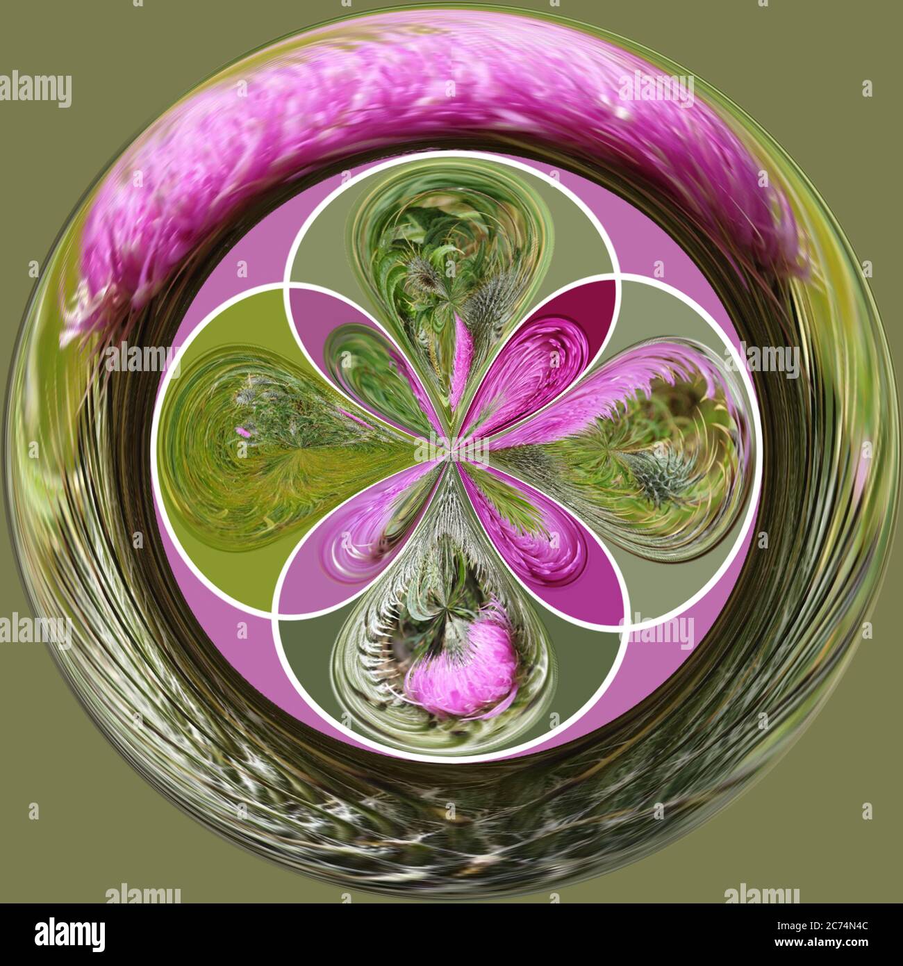 Coloured orb/colored orb Stock Photo - Alamy