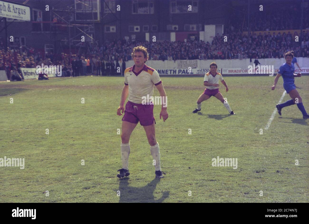 Bobby Campbell Bradford City Footballer West Yorkshire England Stock ...