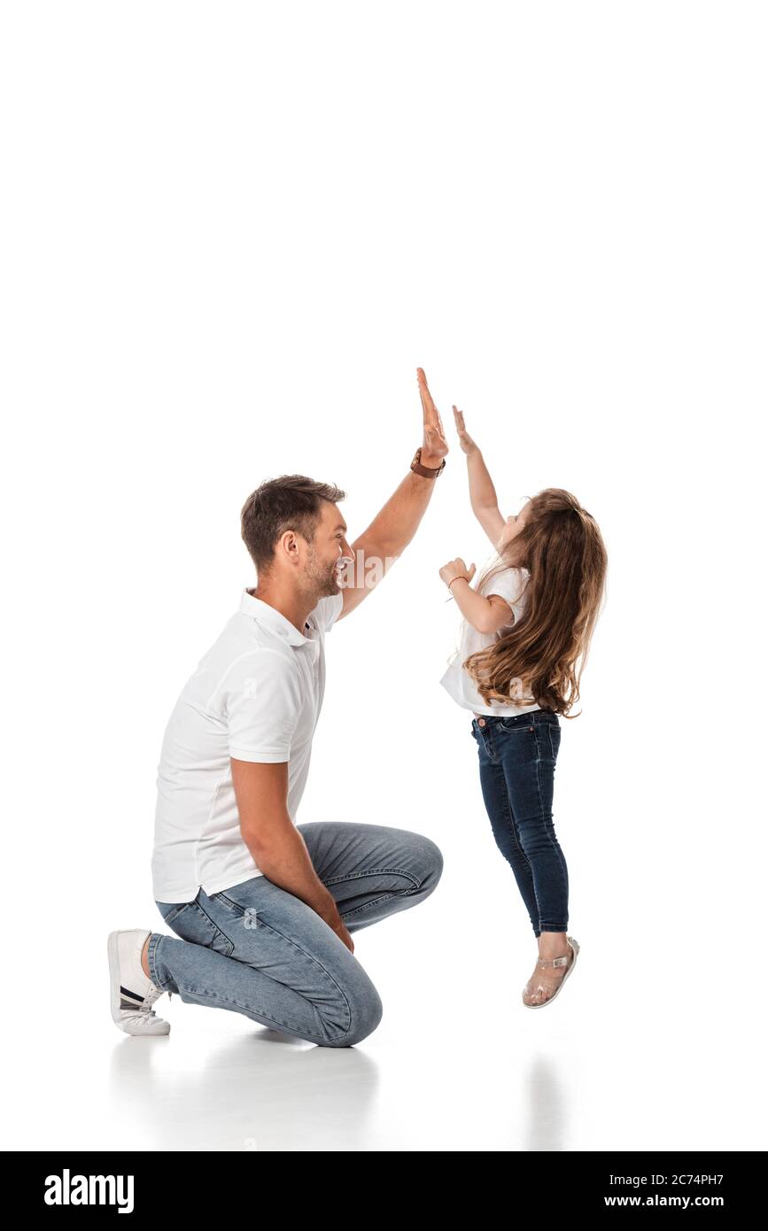 Anchorman Jumping High Five