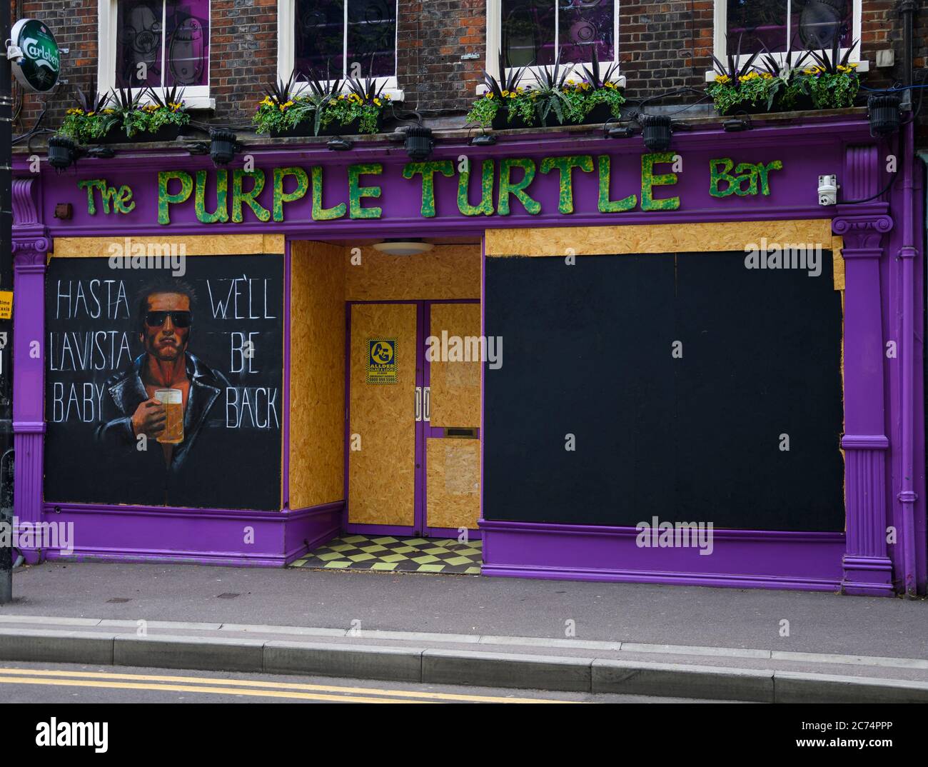 Reading, United Kingdom - June 09 2020: The frontage of the famous ...
