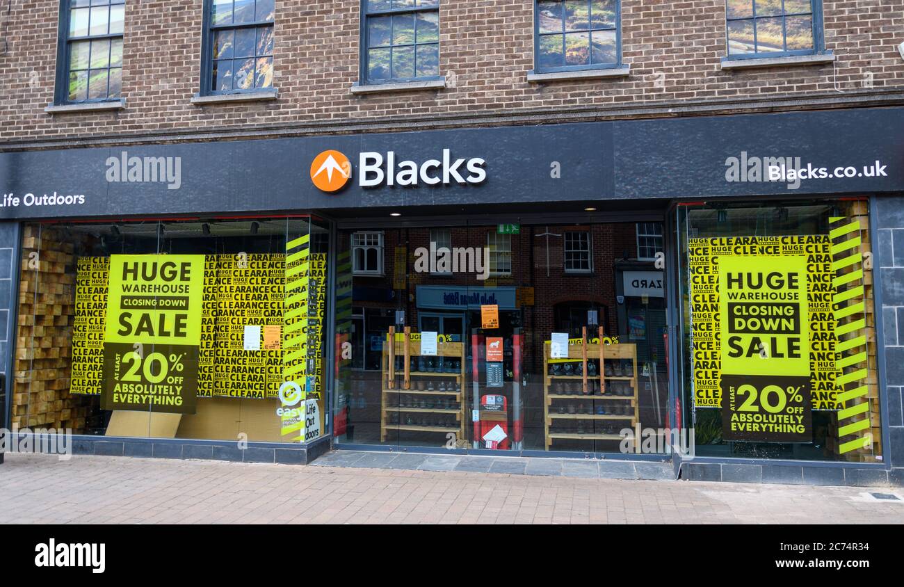 Blacks outdoor clothing store shop hi-res stock photography and images ...