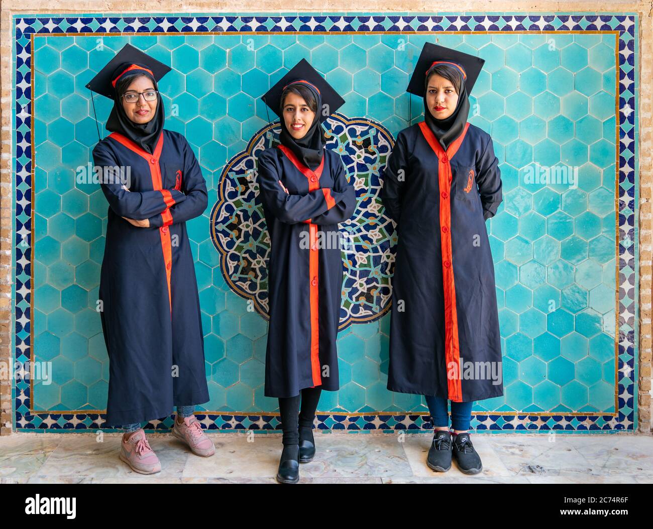 Iranian school girls hi-res stock photography and images - Alamy
