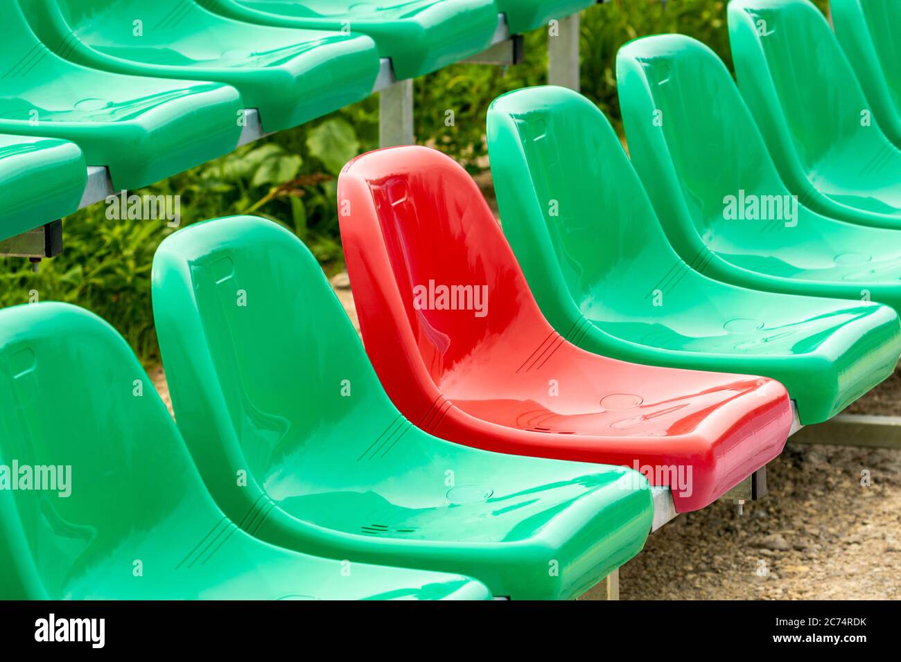 Seat unique stadium hi-res stock photography and images - Alamy