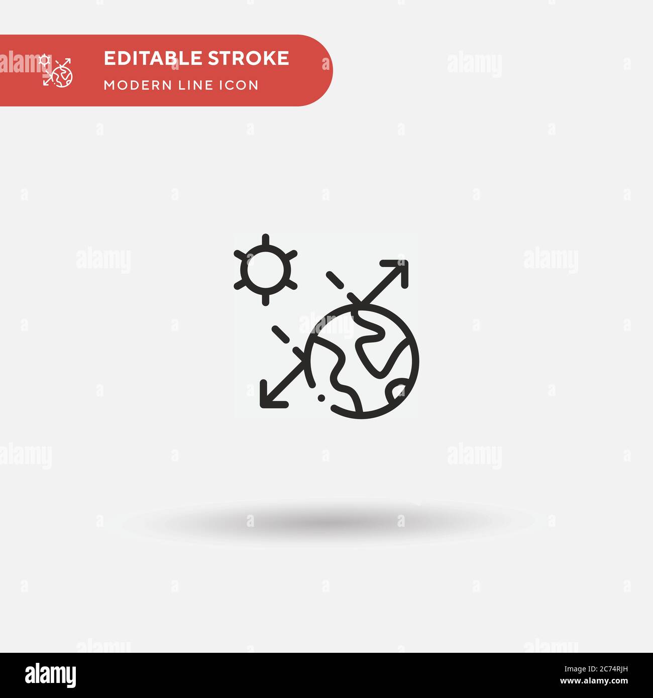 Solar Simple vector icon. Illustration symbol design template for web ...