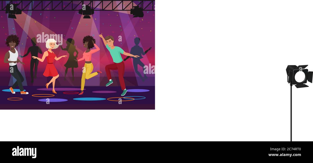 Music event group of people Stock Vector Images - Alamy