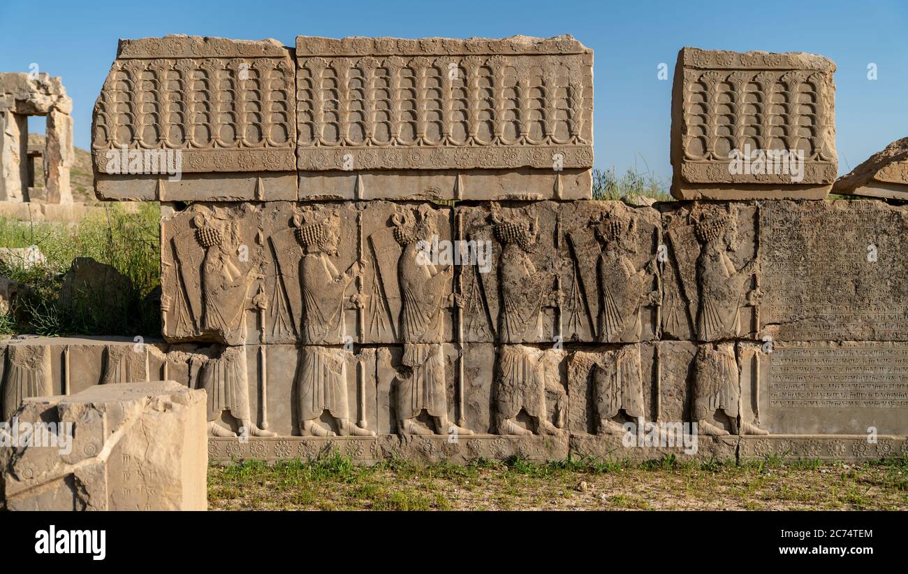 Persapolis, Iran - May 2019: Ruins of Persapolis, the capital of ...