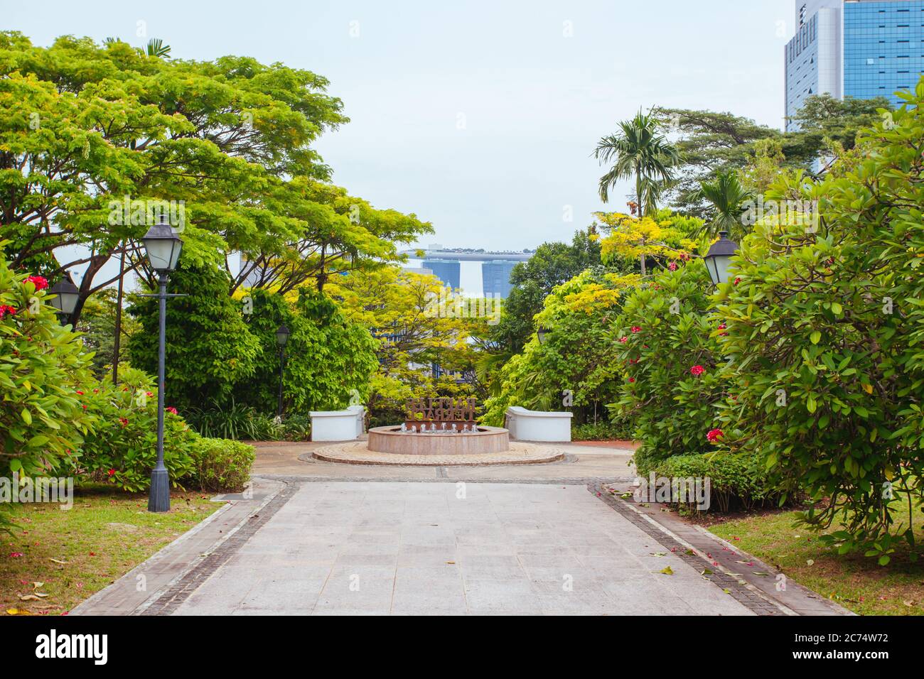 Fort Canning Park in Singapore Stock Photo - Alamy