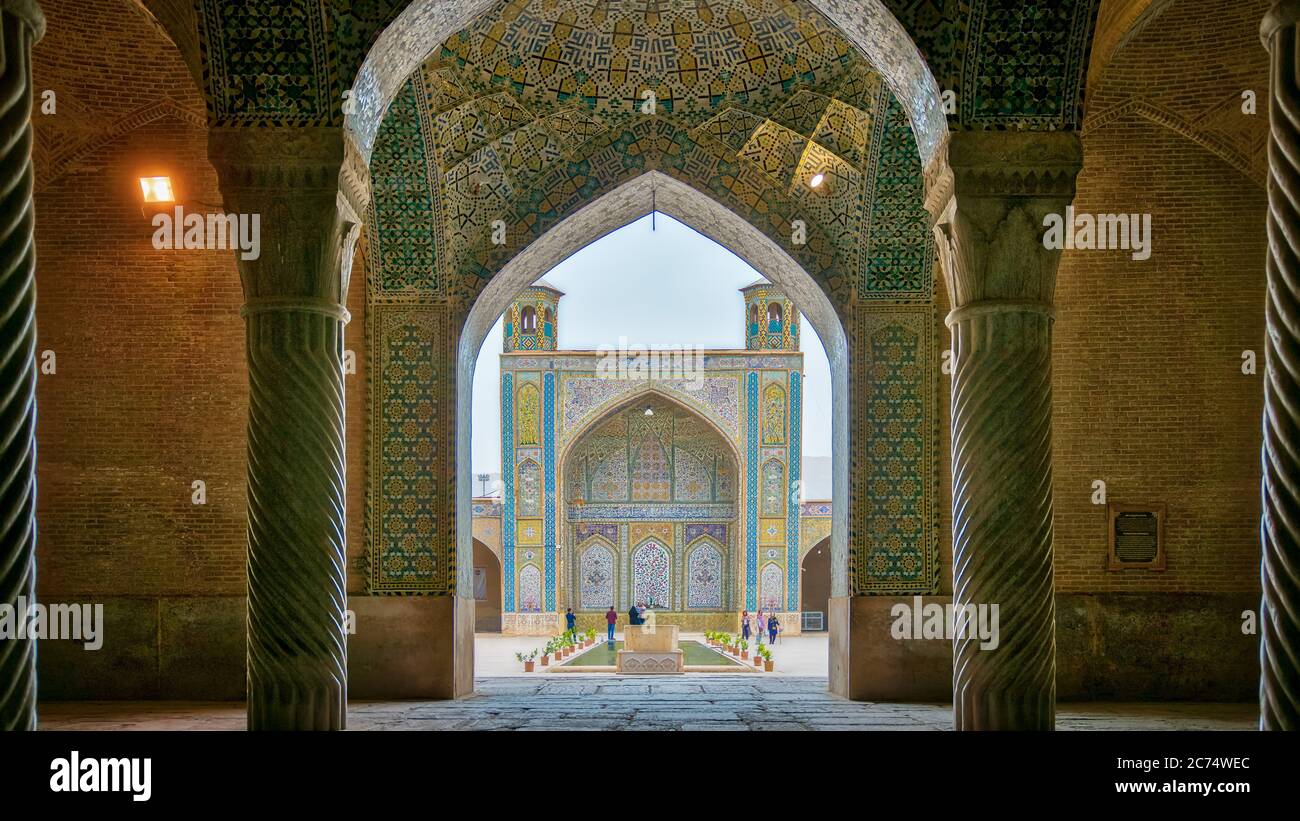 Vakil Mosque Shiraz Iran High Resolution Stock Photography and Images ...