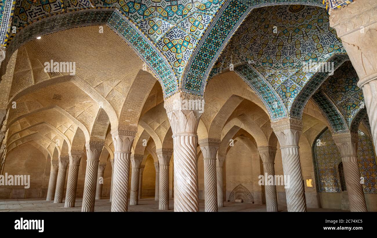 Vakil Mosque Shiraz Iran High Resolution Stock Photography and Images ...