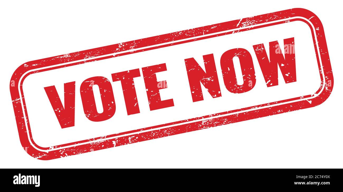 Vote now stamp hi-res stock photography and images - Alamy