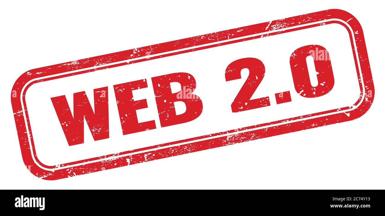 Web 2 0 stamp hi-res stock photography and images - Alamy